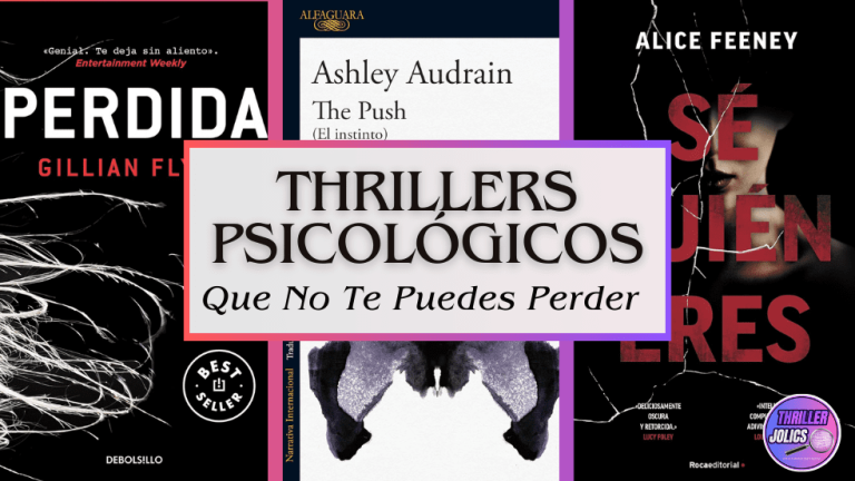 13 LIBROS De THRILLER Psicológico Que NO Podrás Soltar